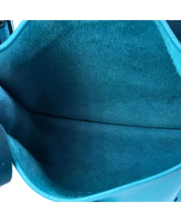 Hermès Gm Evelyne Bag Gen Iii Clemence - Blue