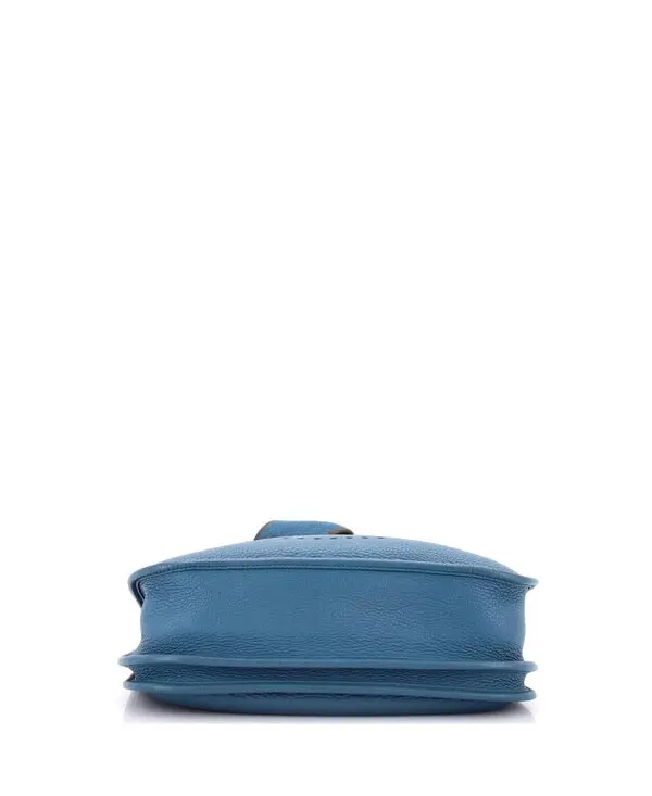 Hermès Pm Evelyne Bag Gen Iii Clemence - Blue