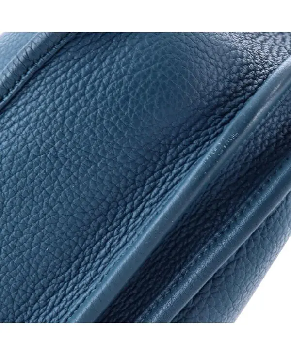 Hermès Pm Evelyne Bag Gen Iii Clemence - Blue