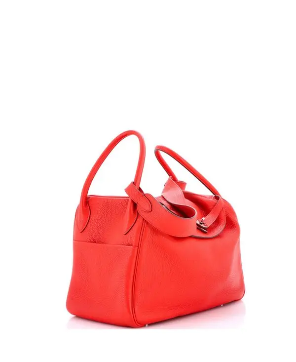 Hermès 34 Lindy Bag Clemence - Red