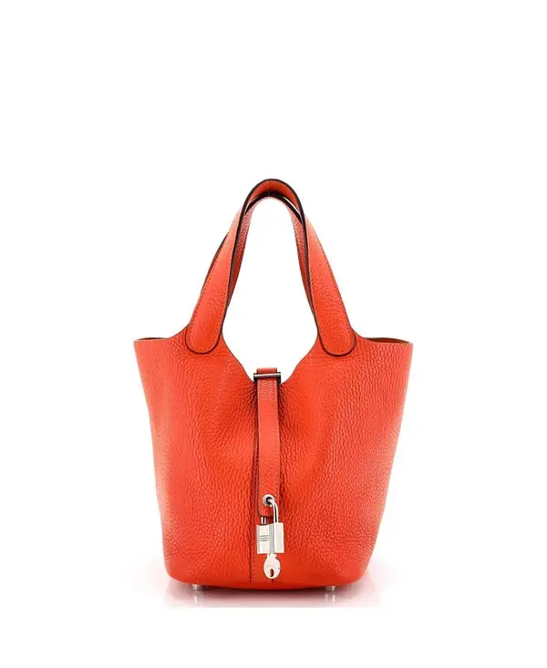 Hermès Pm Picotin Lock Bag Clemence