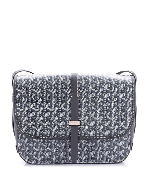 Goyard Mm Belvedere Ii Messenger Bag Coated Canvas