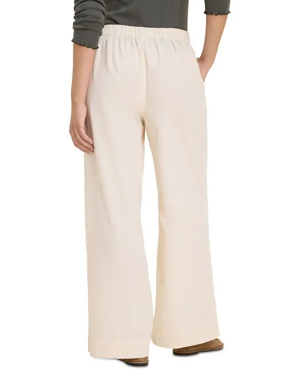 NIC+ZOE Ellis Corduroy Wide Leg Pants - Coconut