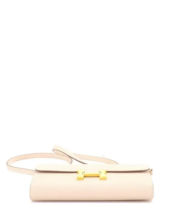 Hermès Constance To Go Wallet Epsom - Neutral