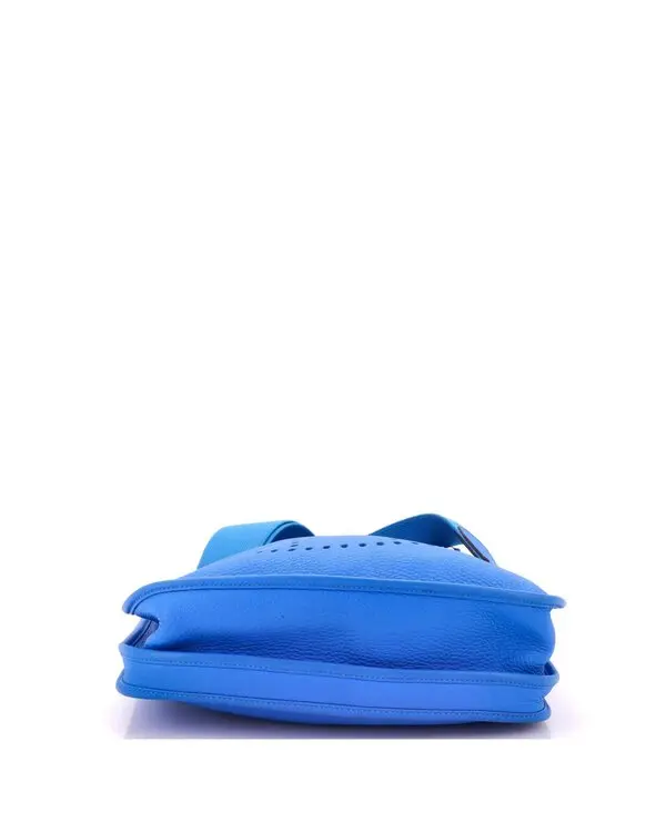 Hermès Pm Evelyne Bag Gen Iii Clemence - Blue
