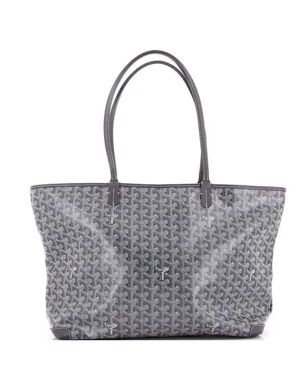 Goyard Mm Artois Tote Coated Canvas - Gray