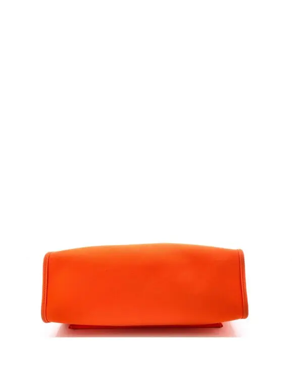 Hermès 31 Herbag Zip Leather And Toile