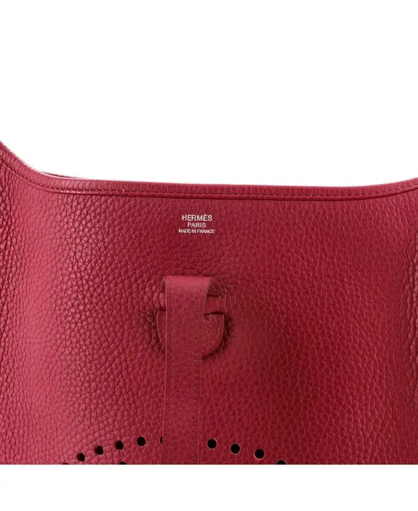 Hermès Pm Evelyne Bag Gen Iii Clemence - Pink
