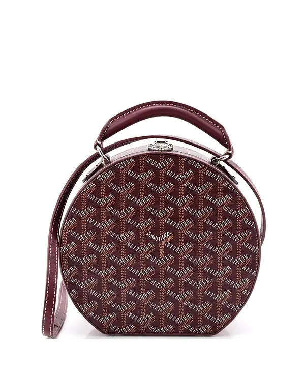 Goyard Alto Hatbox Bag Coated Canvas