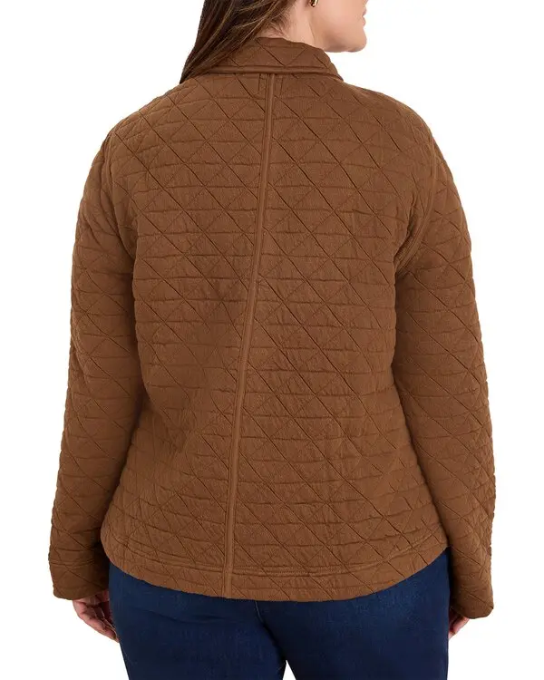 NIC+ZOE Quilted Femme Knit Jacket