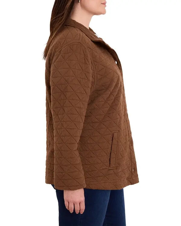 NIC+ZOE Quilted Femme Knit Jacket