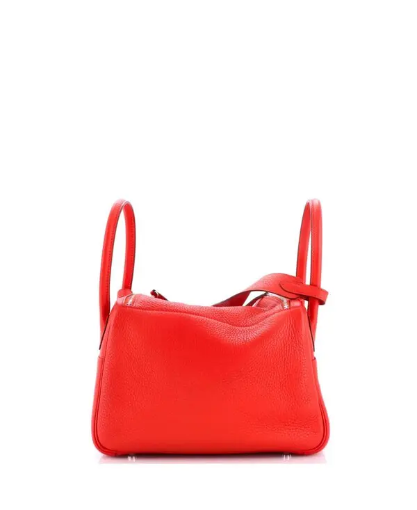 Hermès 26 Lindy Bag Clemence - Red