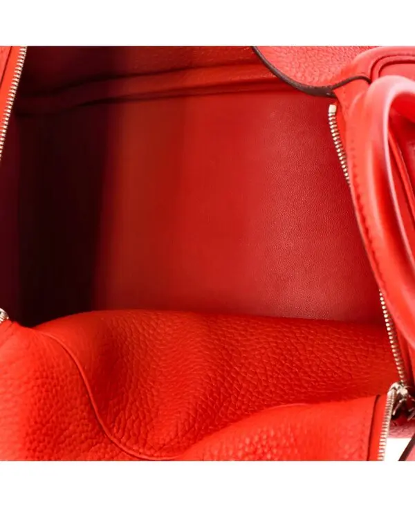 Hermès 26 Lindy Bag Clemence - Red