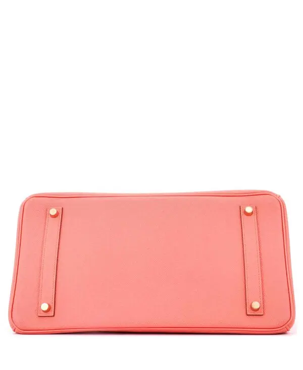 Hermès Birkin 35 Handbag Pink Epsom With Gold Hardware