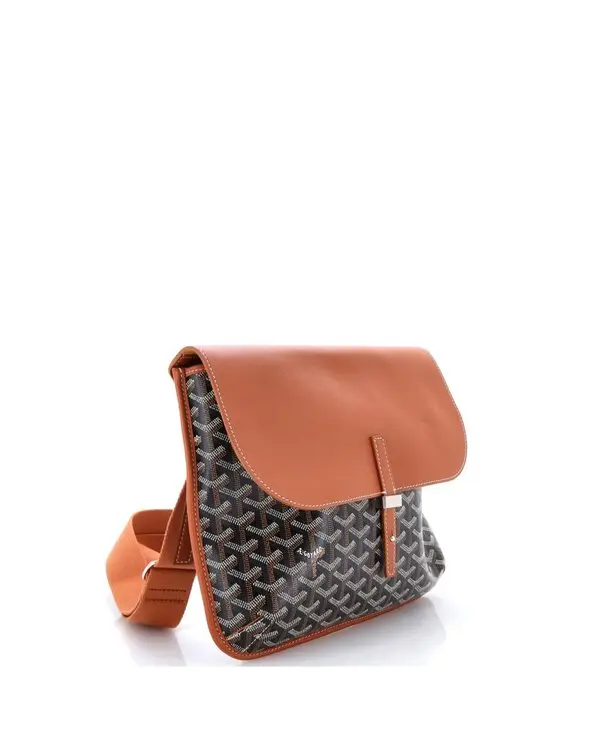 Goyard Coursier Messenger Bag Coated Canvas And Leather