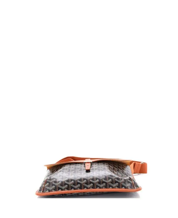 Goyard Coursier Messenger Bag Coated Canvas And Leather