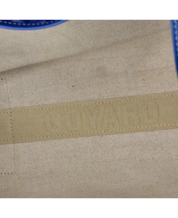 Goyard Pm Rouette Bag Coated Canvas - Blue