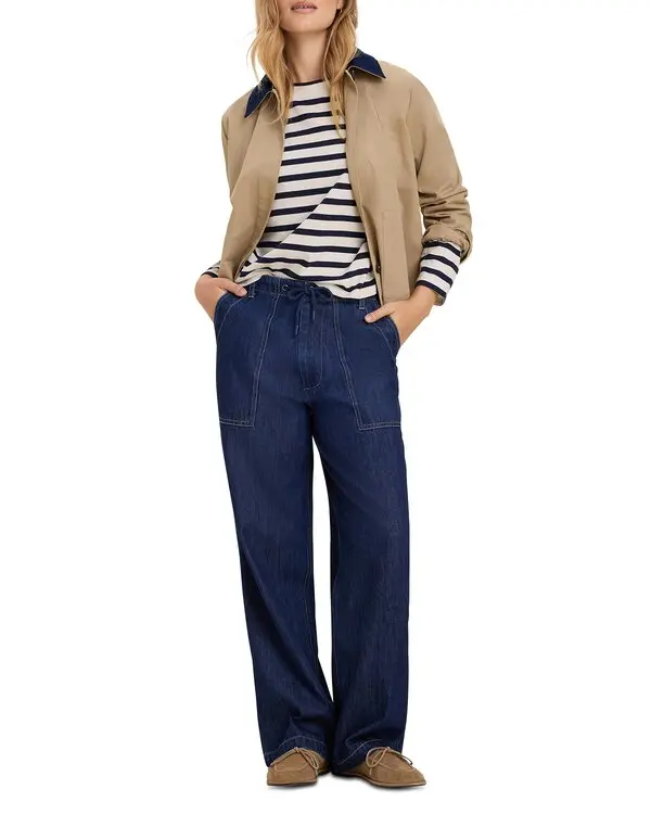 NIC+ZOE Cord Collar Twill Jacket