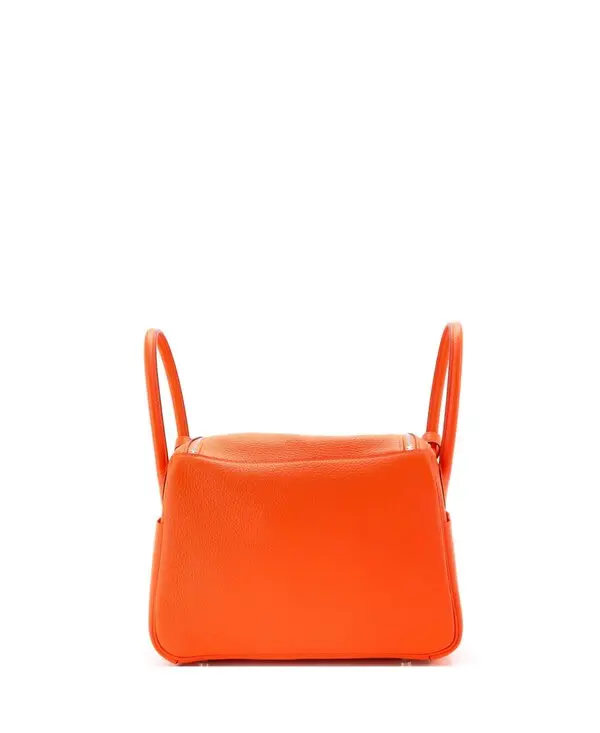 Hermès 26 Lindy Bag Clemence - Orange