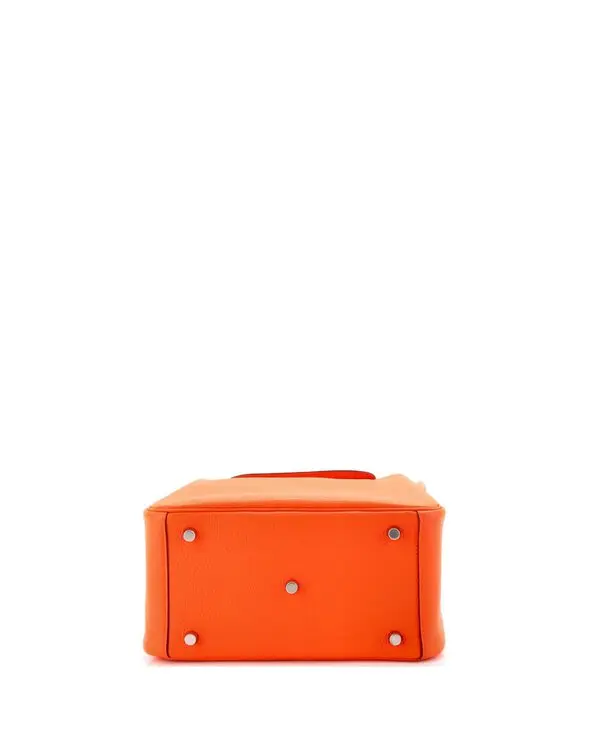 Hermès 26 Lindy Bag Clemence - Orange