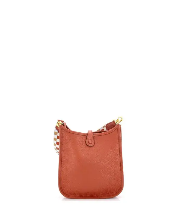 Hermès Tpm Evelyne Bag Gen Iii Clemence - Brown