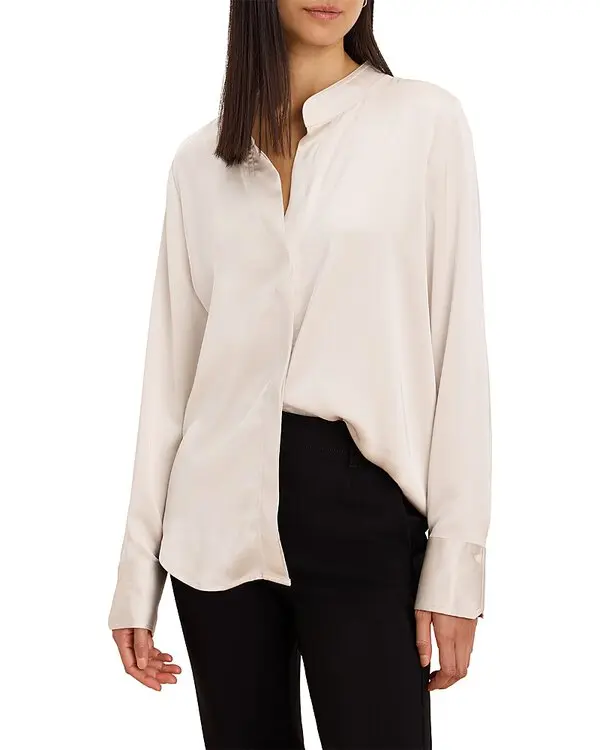 NIC+ZOE Button Front Gloss Shirt