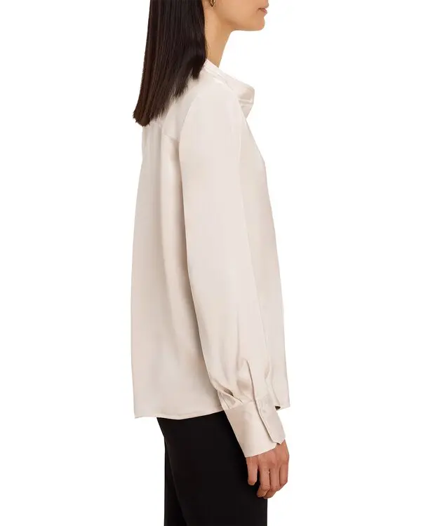 NIC+ZOE Button Front Gloss Shirt