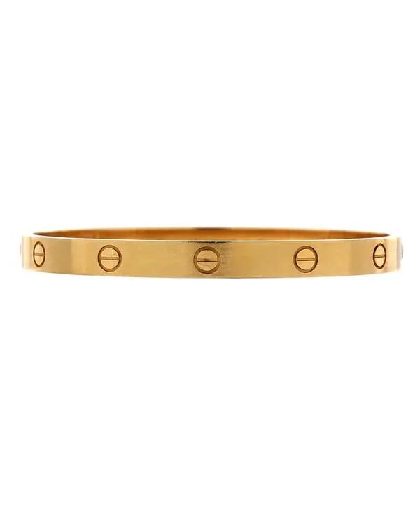CARTIER Love Bracelet Brushed 18k