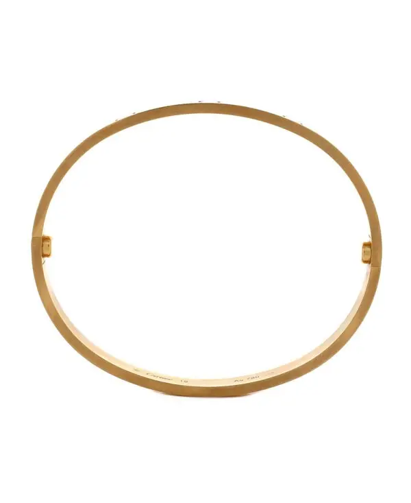 CARTIER Love Bracelet Brushed 18k