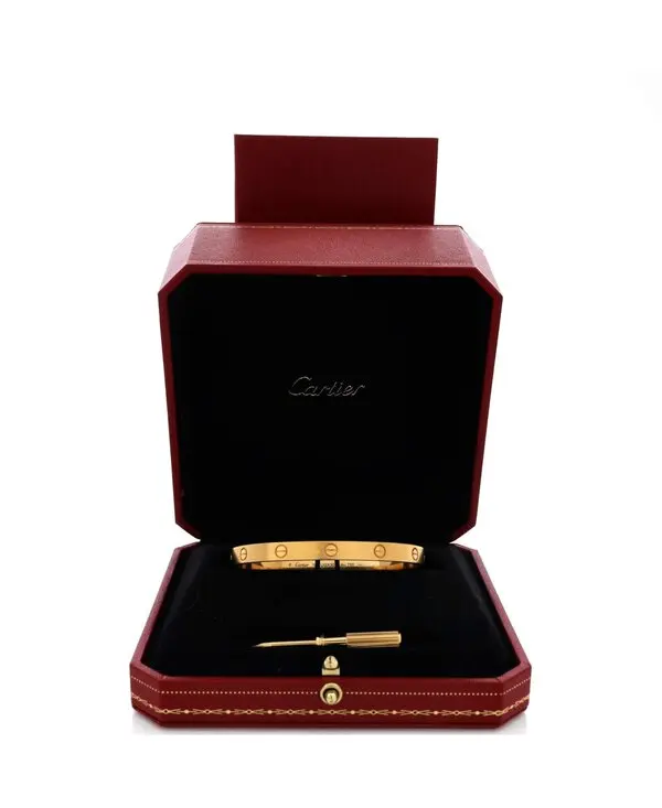 CARTIER Love Bracelet Brushed 18k