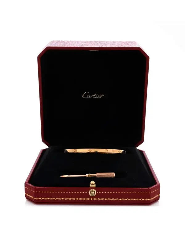 CARTIER Small Love Bracelet 18k Rose Gold
