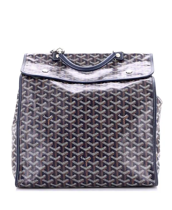 Goyard Saint Leger Briefcase Backpack Coated Canvas