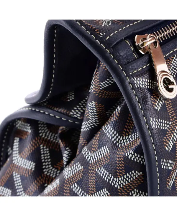 Goyard Saint Leger Briefcase Backpack Coated Canvas