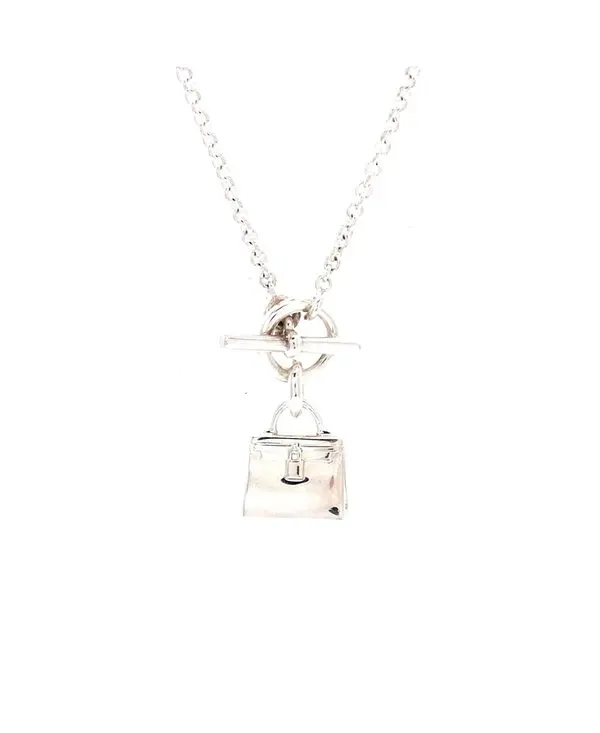 Hermès Amulettes Kelly Pendant Nm Necklace 16