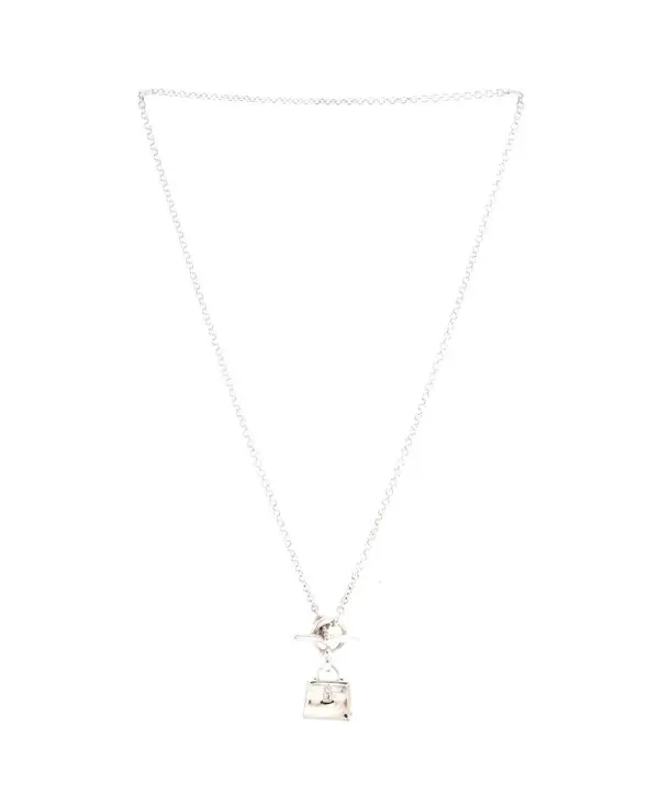 Hermès Amulettes Kelly Pendant Nm Necklace 16
