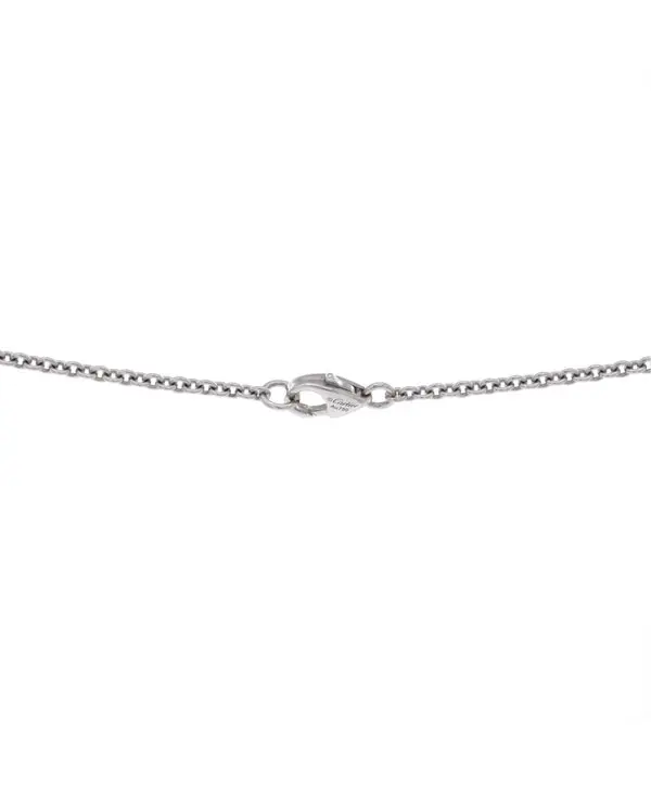 CARTIER Love Interlocking Necklace 18k Gold, 17.25