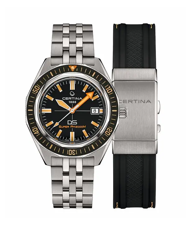 CERTINA Ds Super Ph2000m Watch, 43mm