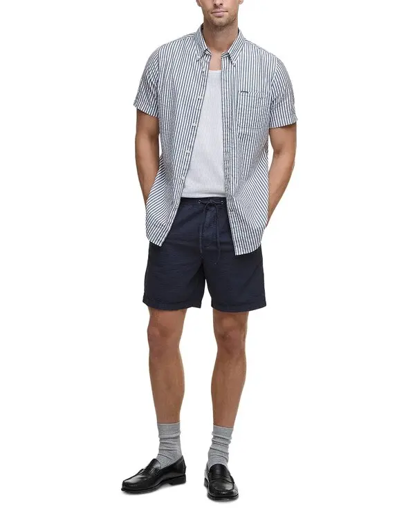 Barbour Cresswell Seersucker Cotton Summer Shirt