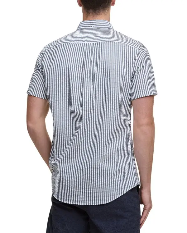 Barbour Cresswell Seersucker Cotton Summer Shirt