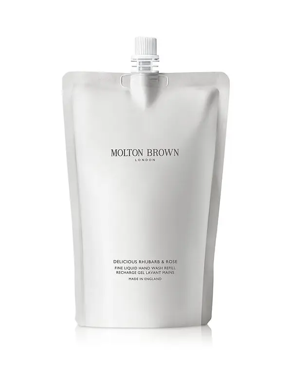 Molton Brown Delicious Rhubarb & Rose Fine Liquid Hand Wash Refill 13.5 Oz