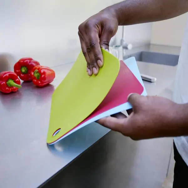JOSEPH JOSEPH Pop Mini Chopping Mats, Set Of 3