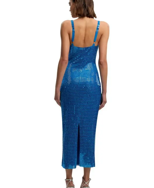 Karen Millen Embellished Midi Dress