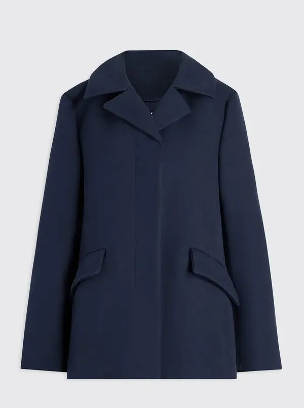 CALLAS MILANO Lucky" Peacoat With Waisted Silhouette