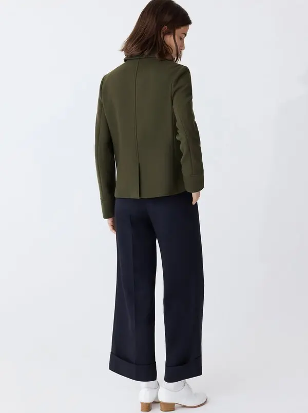 CALLAS MILANO Double-breasted Felt Wool Jacket