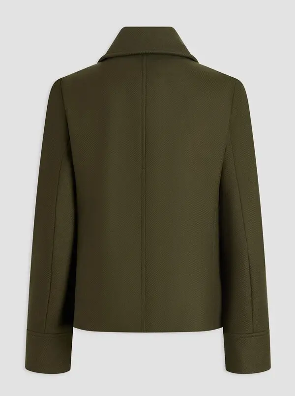 CALLAS MILANO Double-breasted Felt Wool Jacket
