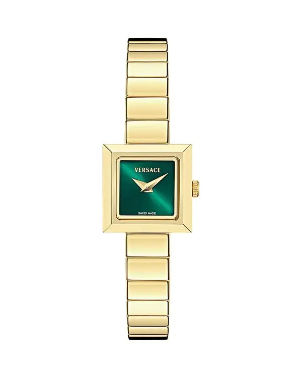 Versace V-square Petite Bracelet Watch, 18mm X 18mm