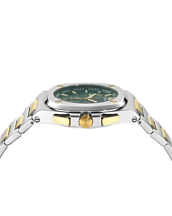 Versace Tolomeo Chrono Bracelet Watch, 40mm X 49mm