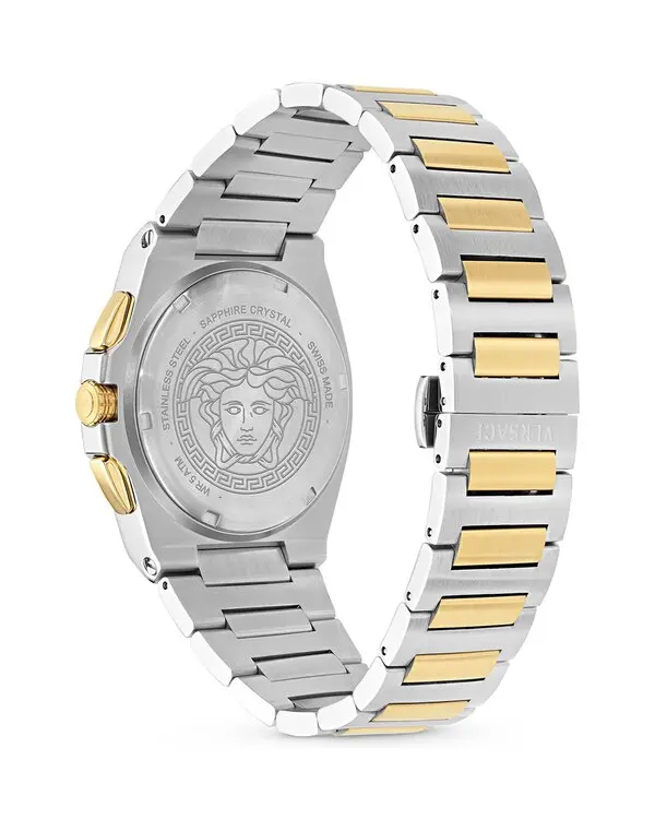 Versace Tolomeo Chrono Bracelet Watch, 40mm X 49mm