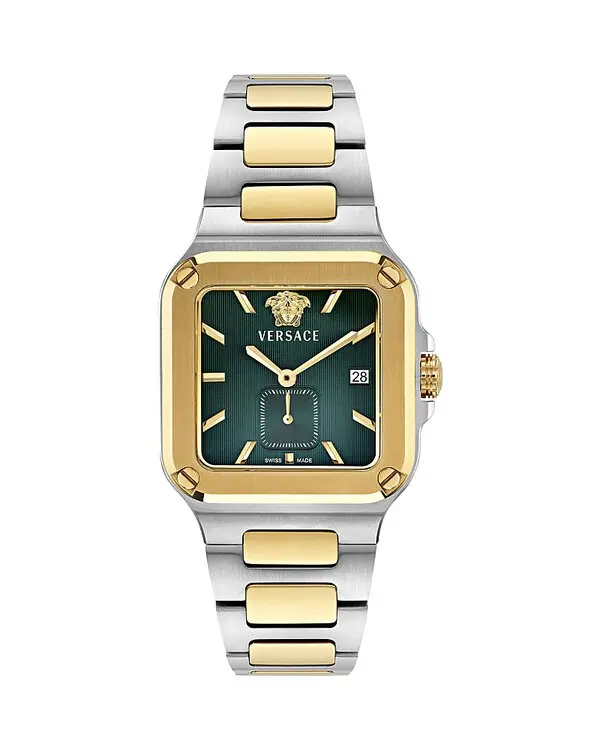 Versace Greca Edge Bracelet Watch, 38mm X 49mm