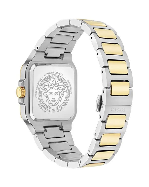 Versace Greca Edge Bracelet Watch, 38mm X 49mm